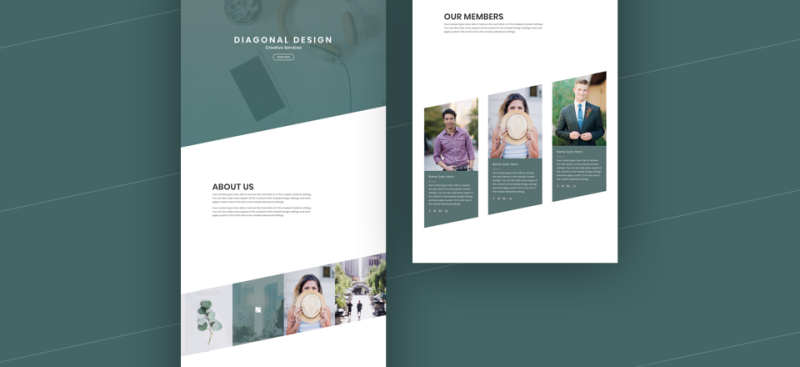 Web Designers Try CSS For Diagonal Website Layouts Web Designers Try CSS For Diagonal Website Layouts
