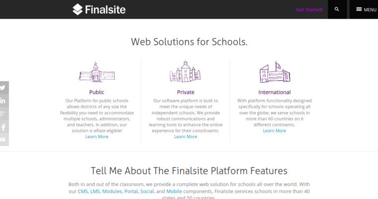 Finalsite | Connecticut Web Design